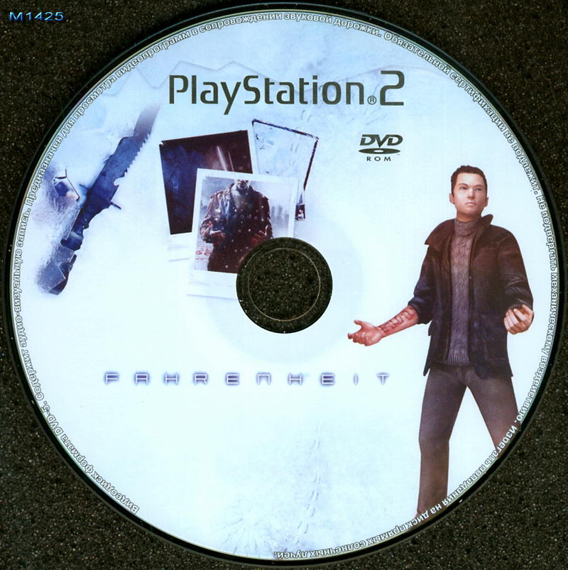 Перевод игры Fahrenheit (PS2-версия) (RUS-01725) для PlayStation 2 (PS2 ...