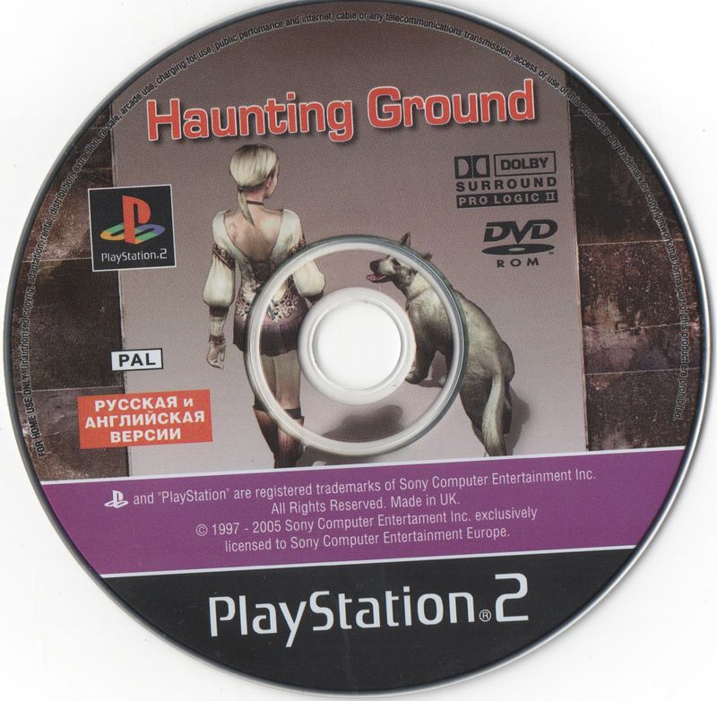 Перевод игры Haunting Ground (RUS-01557) (NoRG) для PlayStation 2 (PS2 ...