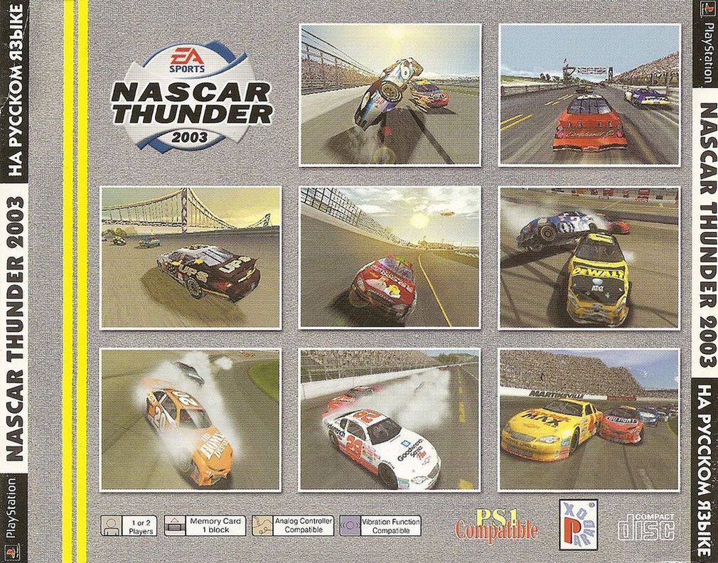 Перевод игры NASCAR Thunder 2003 (RUS-02204) (Paradox) для PlayStation ...