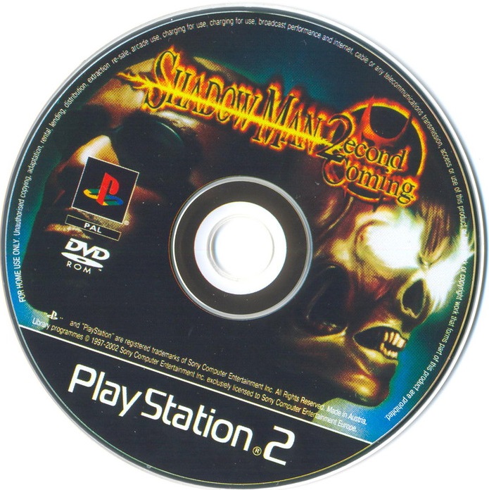 Перевод игры Shadow Man: 2econd Coming (RUS-04385) для PlayStation 2 ...